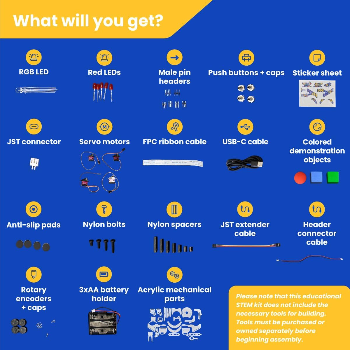 Circuitmess Armstrong - Build & Code Your Own Robotic Arm - STEM Kits