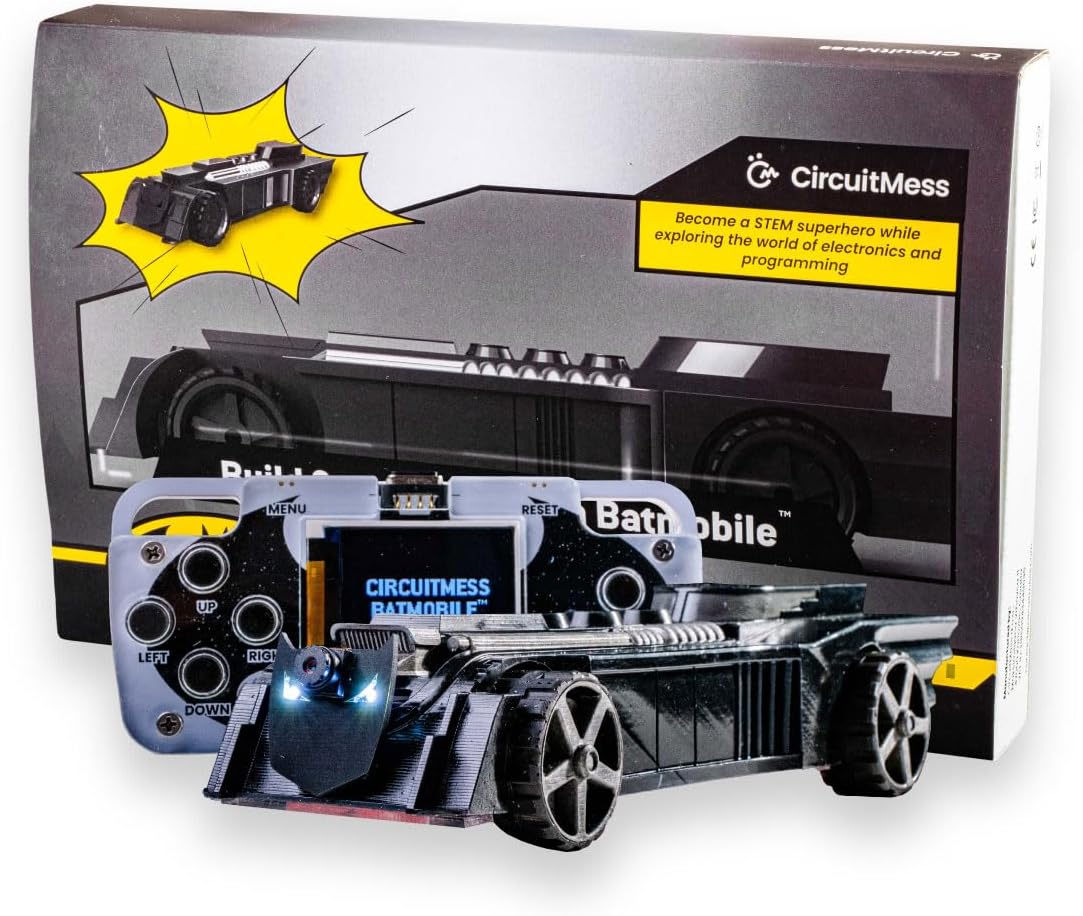 CircuitMess Batmobile - A DIY AI Powered Smart Robot Car